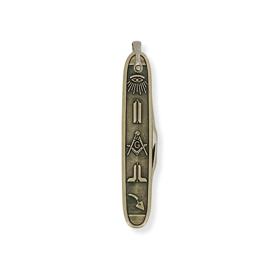 Brass Masonic Pocket Knife – Son of a Sailor