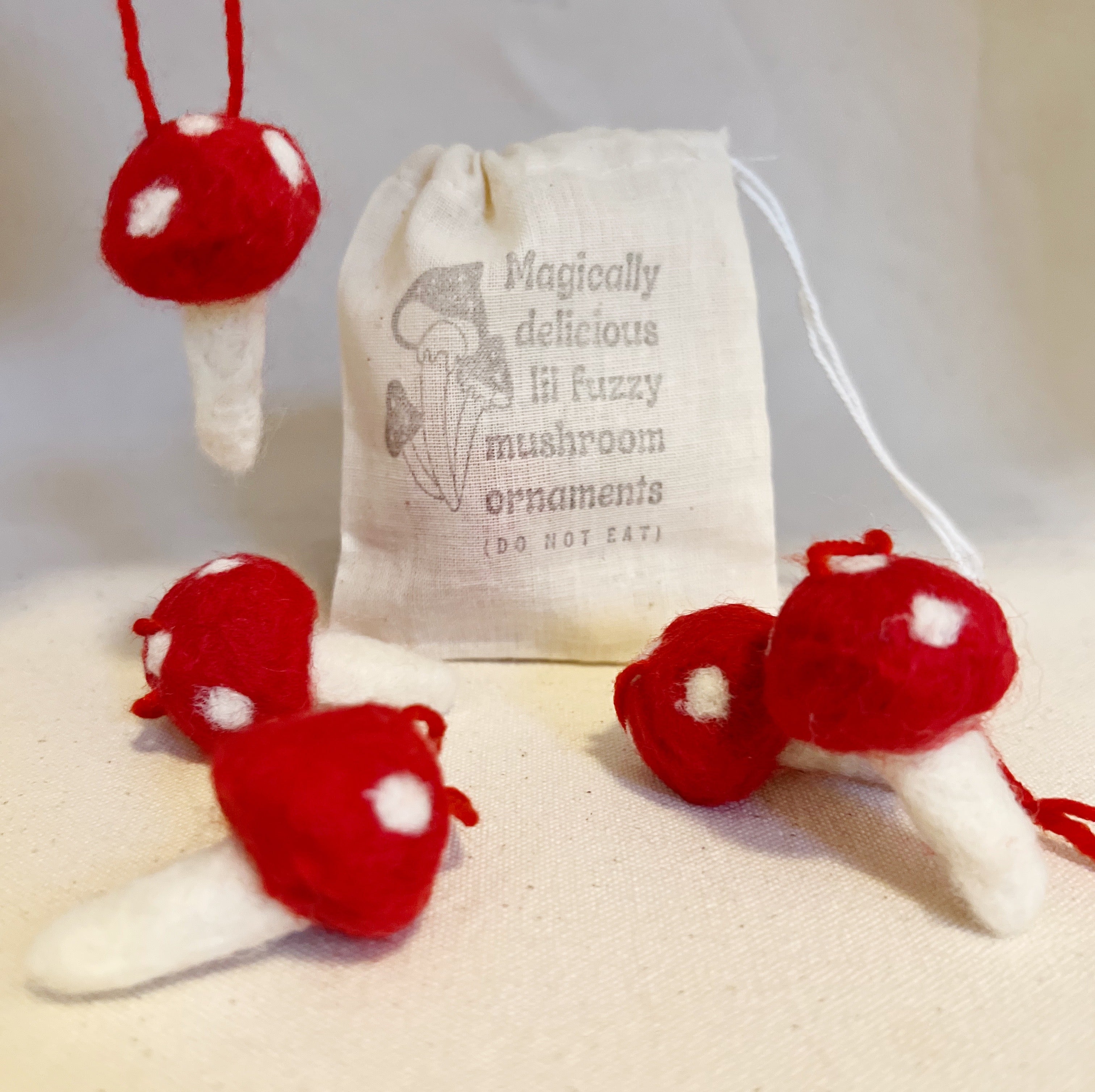 Fuzzy Felted Mushroom – Son of a Sailor